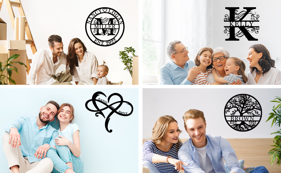 Custom Iron Monograms: Personalized Elegance for Your Home – ENFODREAM